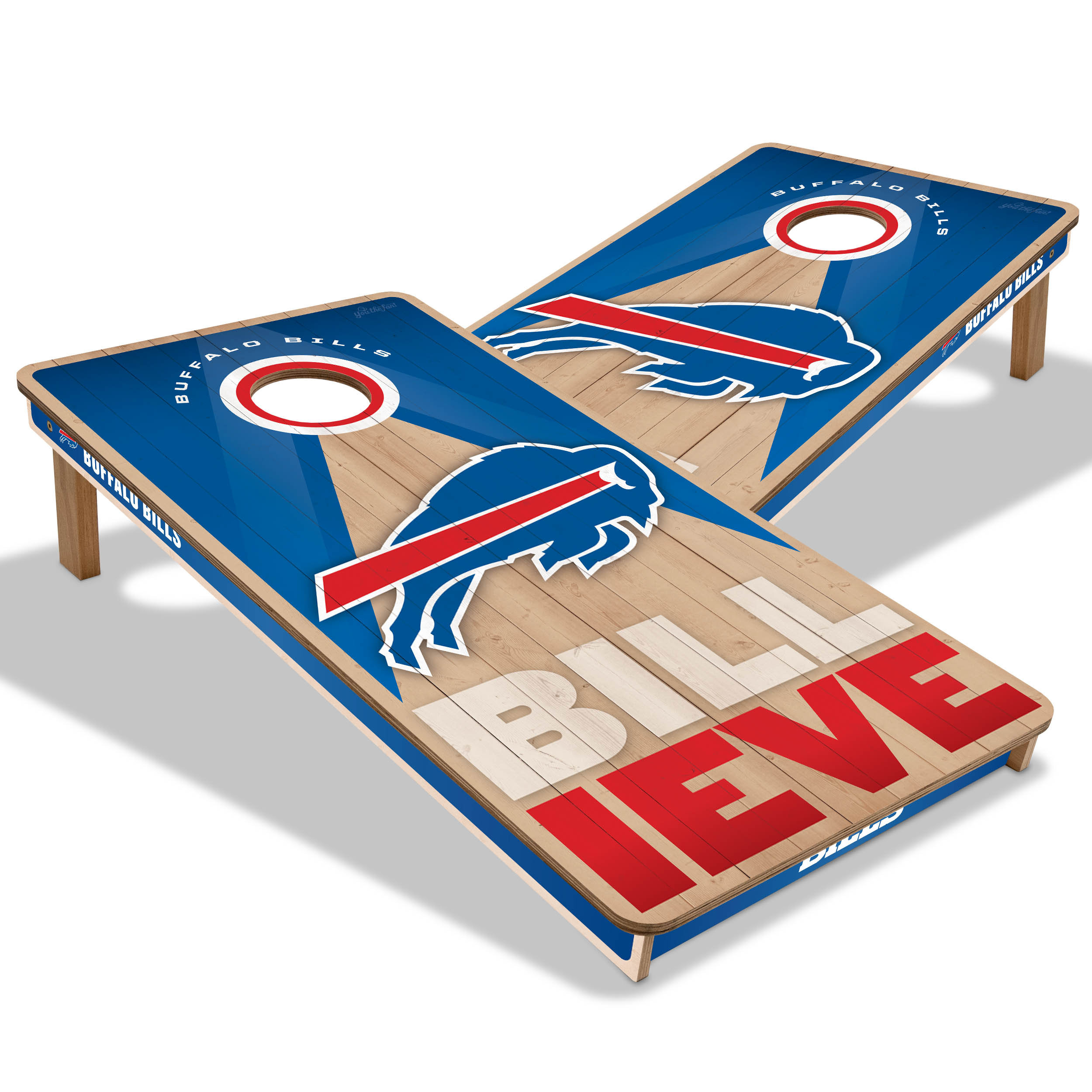 YouTheFan NFL Buffalo Bills 2X4 Slogan Series Cornhole NO BAGS | Wayfair