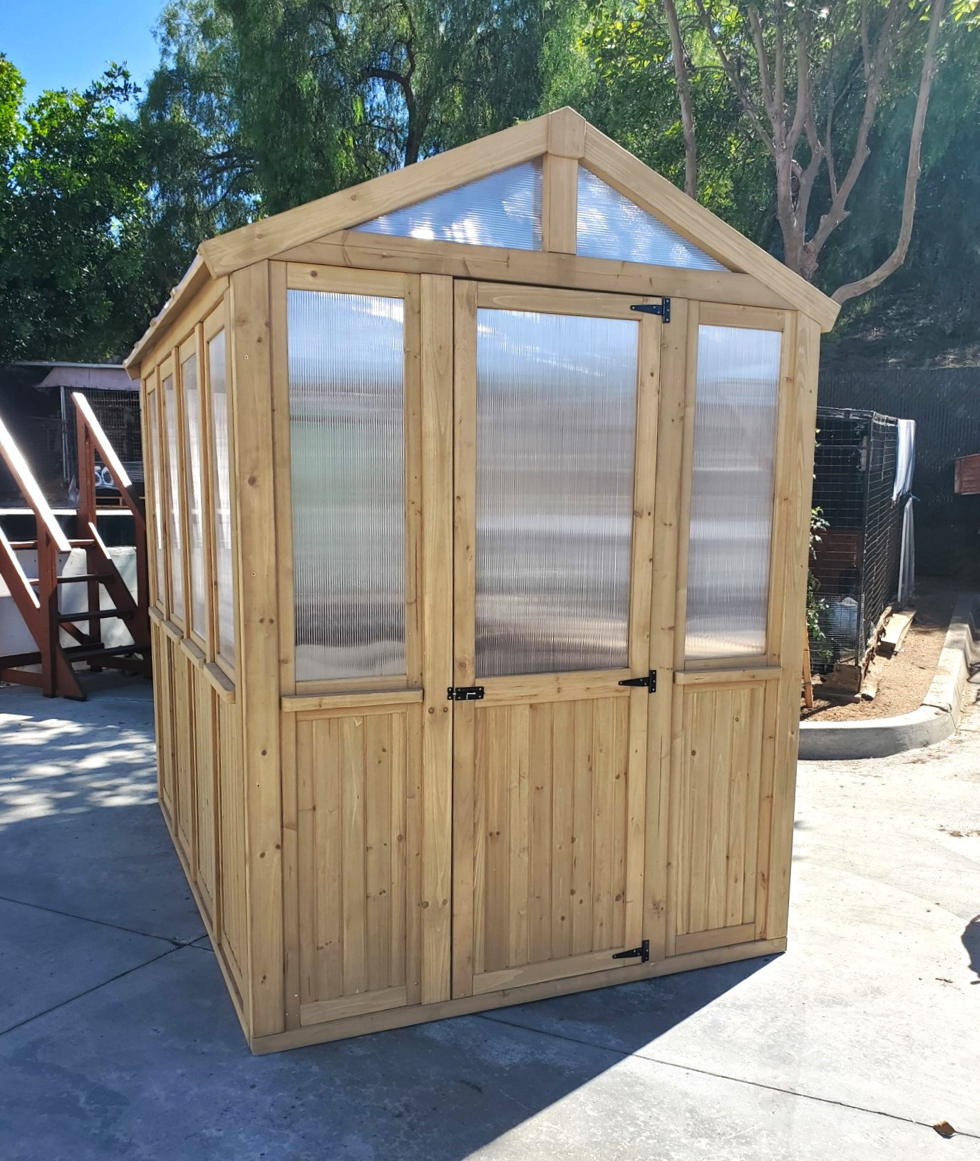 Rugged Ranch Backyard Greenhouse 8Ft X 5.5Ft X 7.75Ft - Wayfair Canada