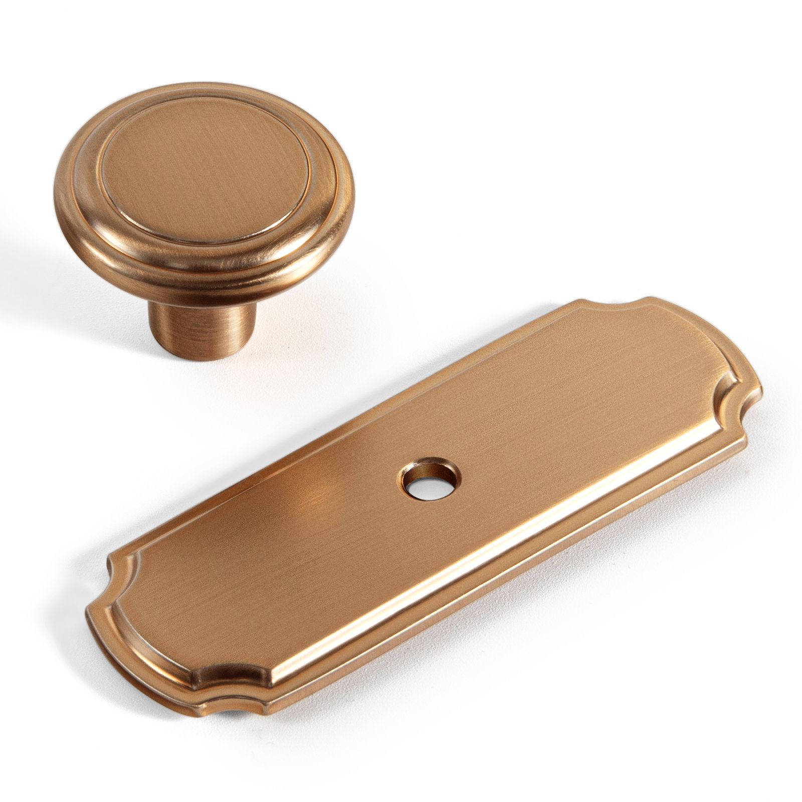 GOO-KI 1.14 '' Round Backplate Knob Multipack | Wayfair