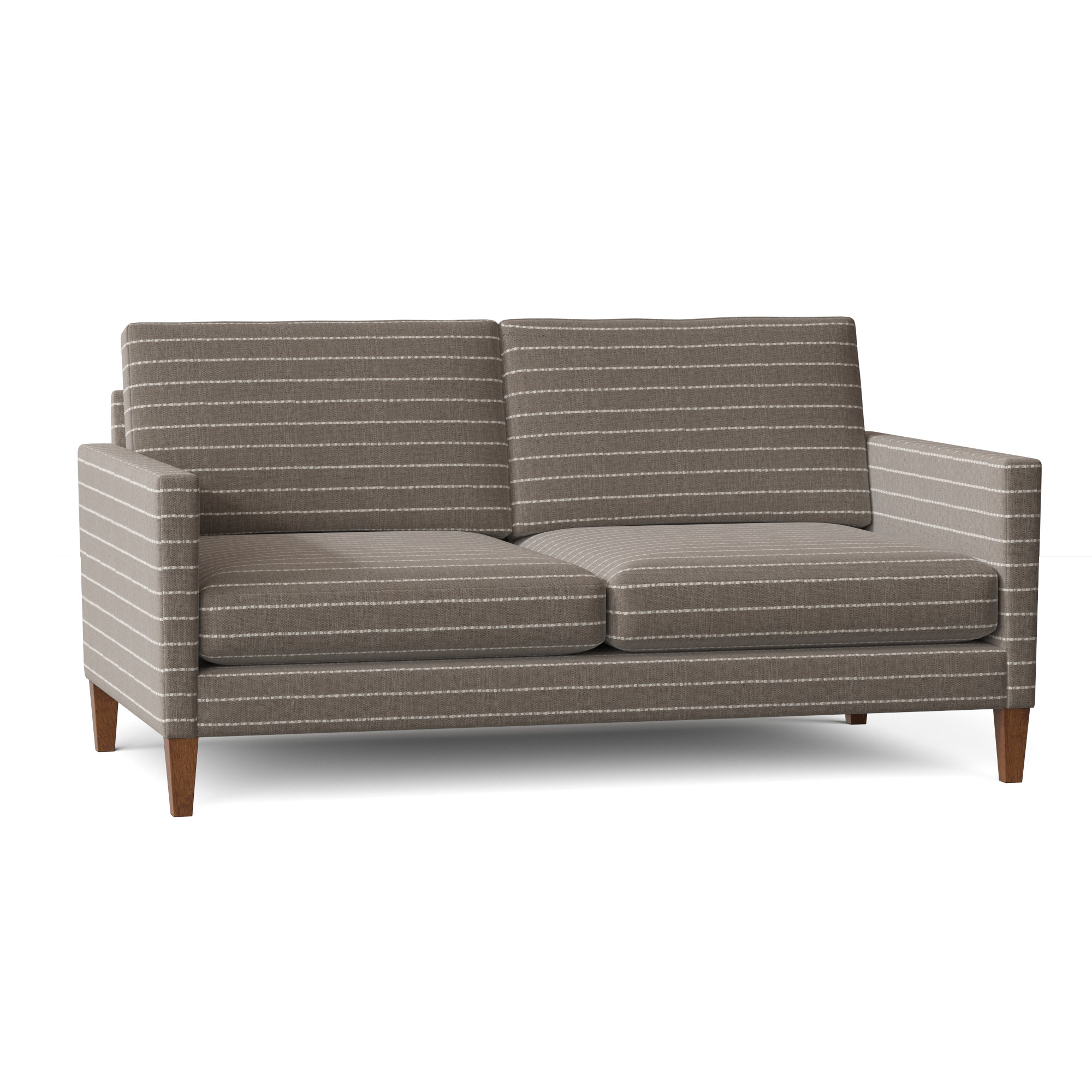 Latitude Run® Adreon 65" Square Arm Loveseat with Reversible Cushions ...