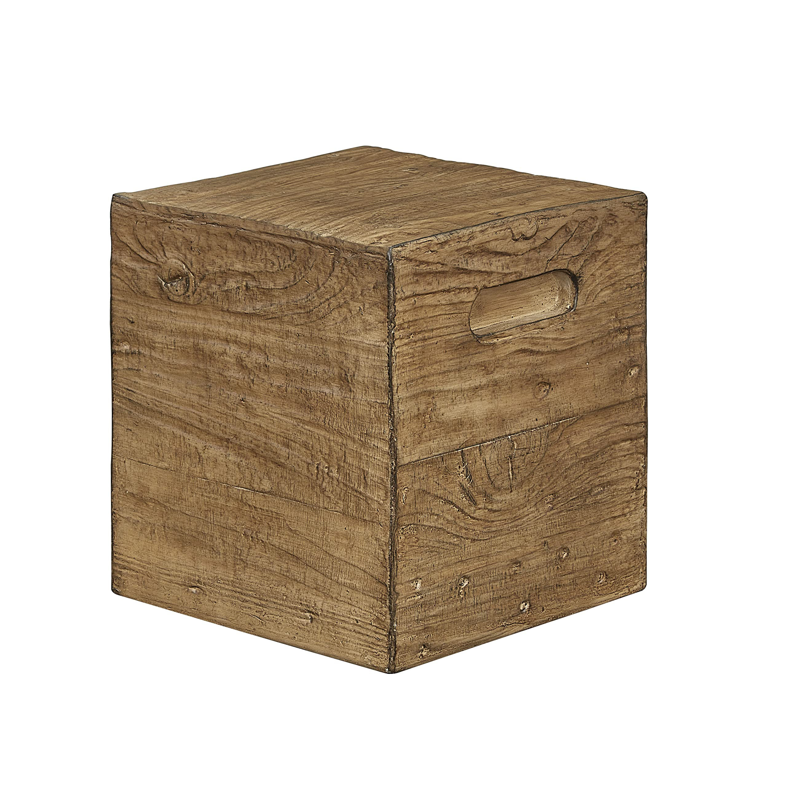 Millwood Pines Alcindo 17'' tall Drum End Table | Wayfair