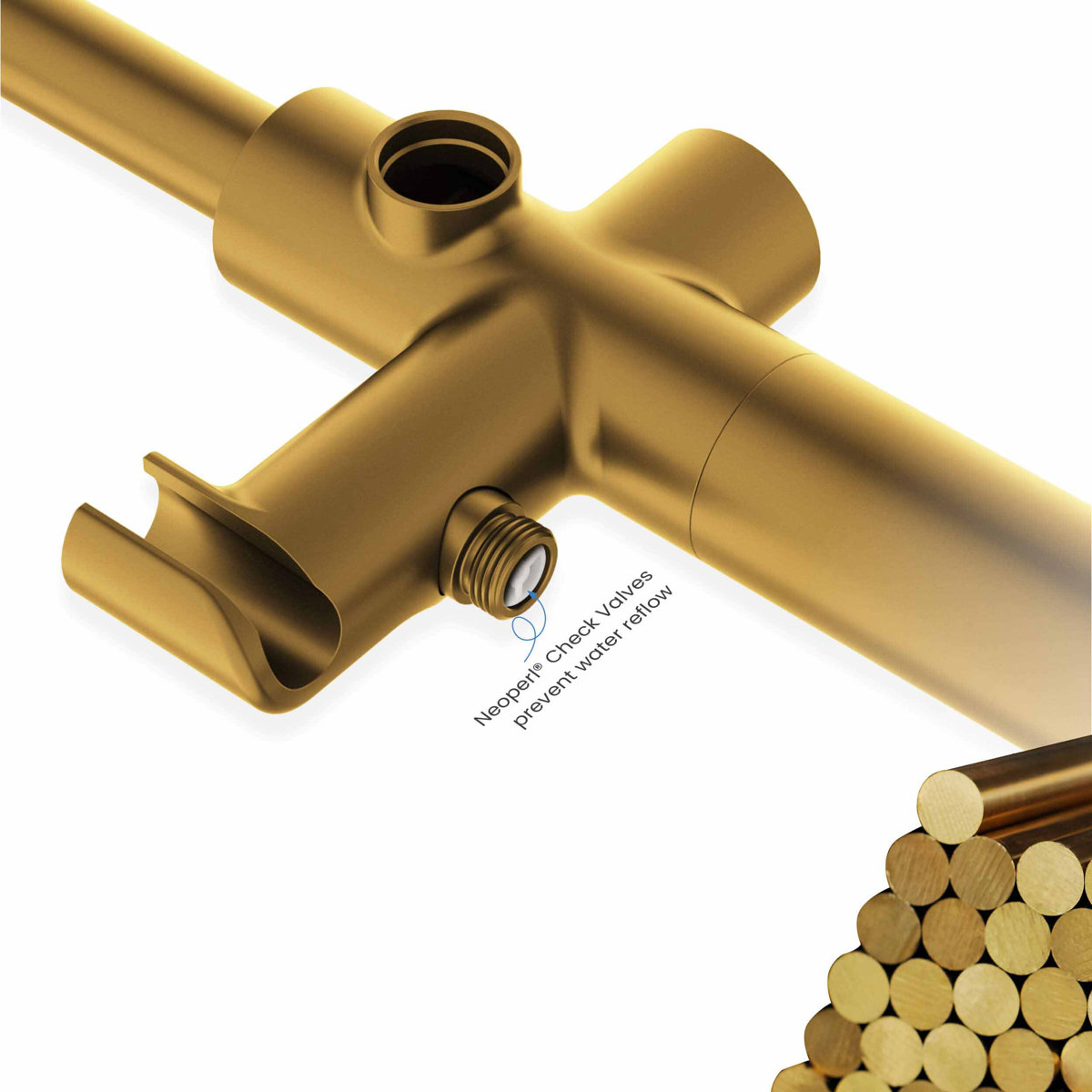 KIBI Circular Single Handle Tub Faucet & Reviews | Birch Lane