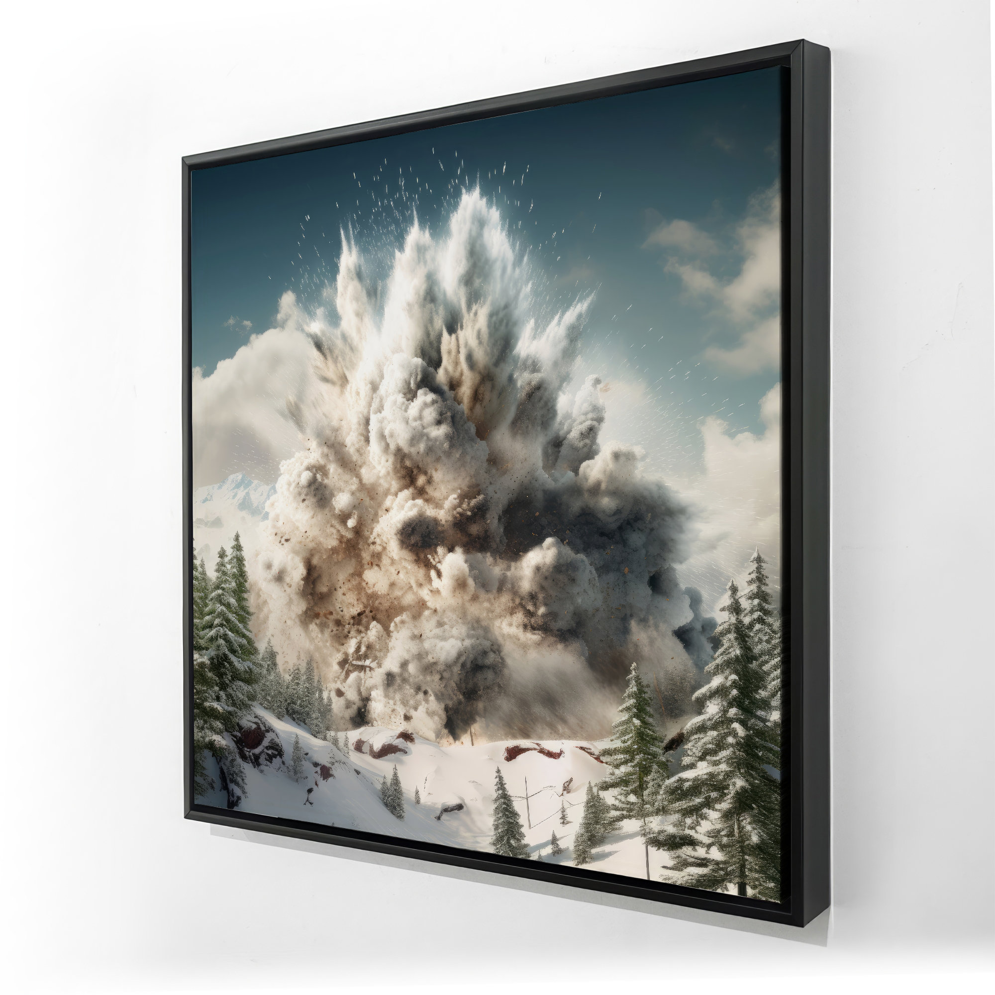 Lark Manor™ Ruined excursion - 24"x24" Framed canvas | Wayfair