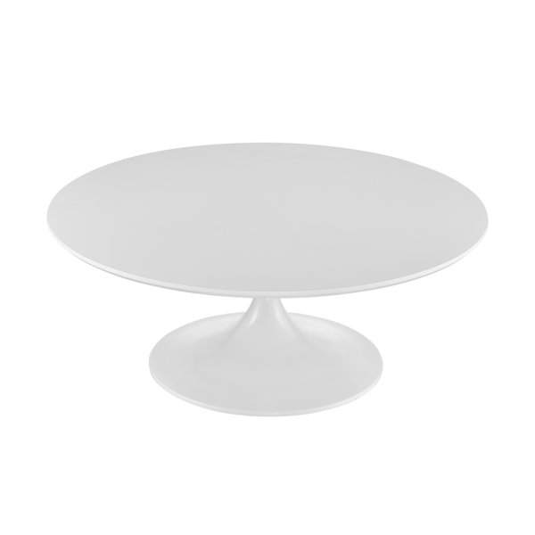 Round White Coffee Tables You'll Love | Wayfair