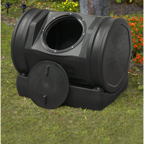 Good Ideas 52 Gallons Plastic Tumbler Composter with Latching Lid ...