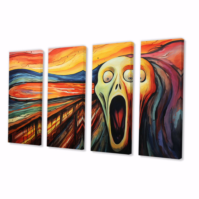 Vault W Artwork " Masterpiece The Scream By Edvard I " 4 - Pieces on ...