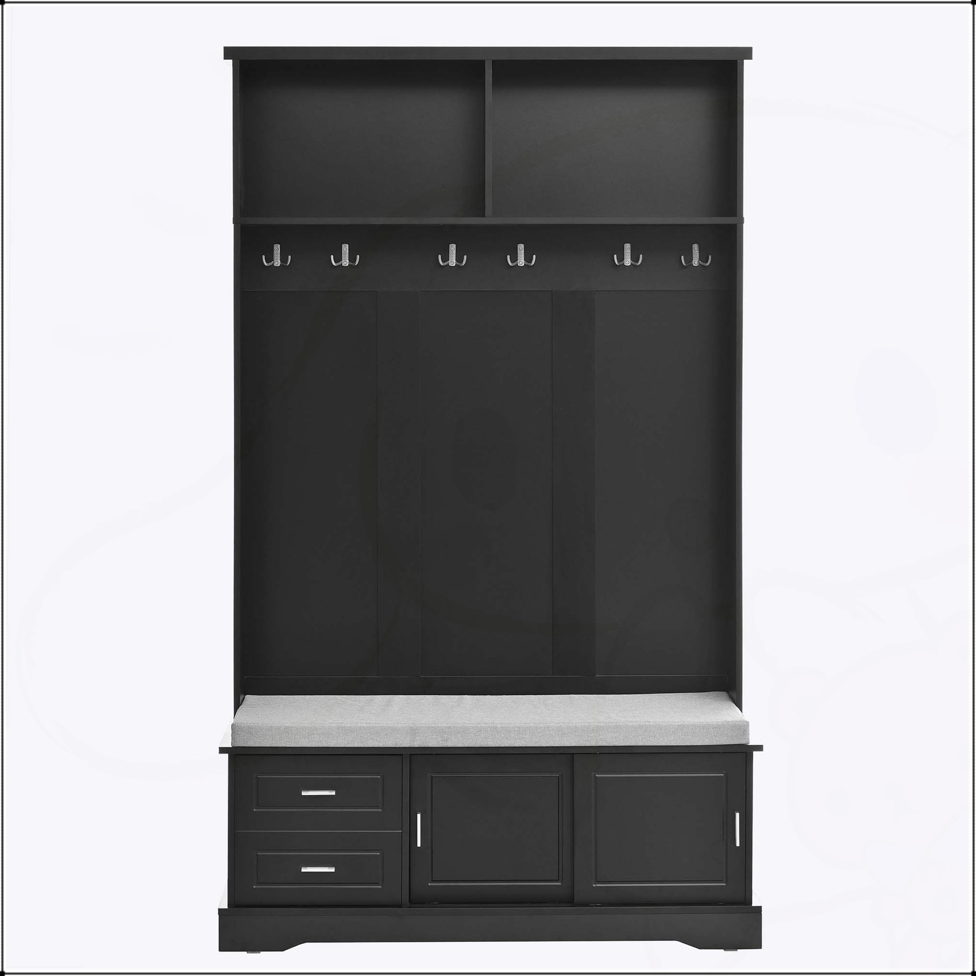 Red Barrel Studio Modern Entryway Table with L-Shaped Legs, Padded ...