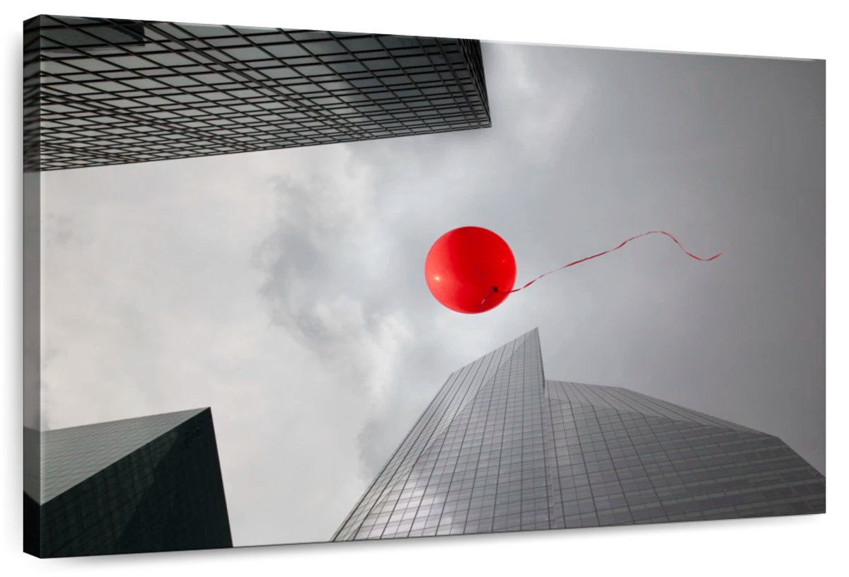 Elephant Stock Urban Red Balloon Pop | Wayfair