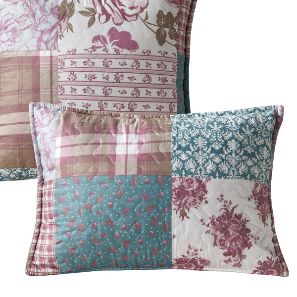 Brambly Cottage Oren Patchwork Rectangular Scatter Cushion Cushion ...