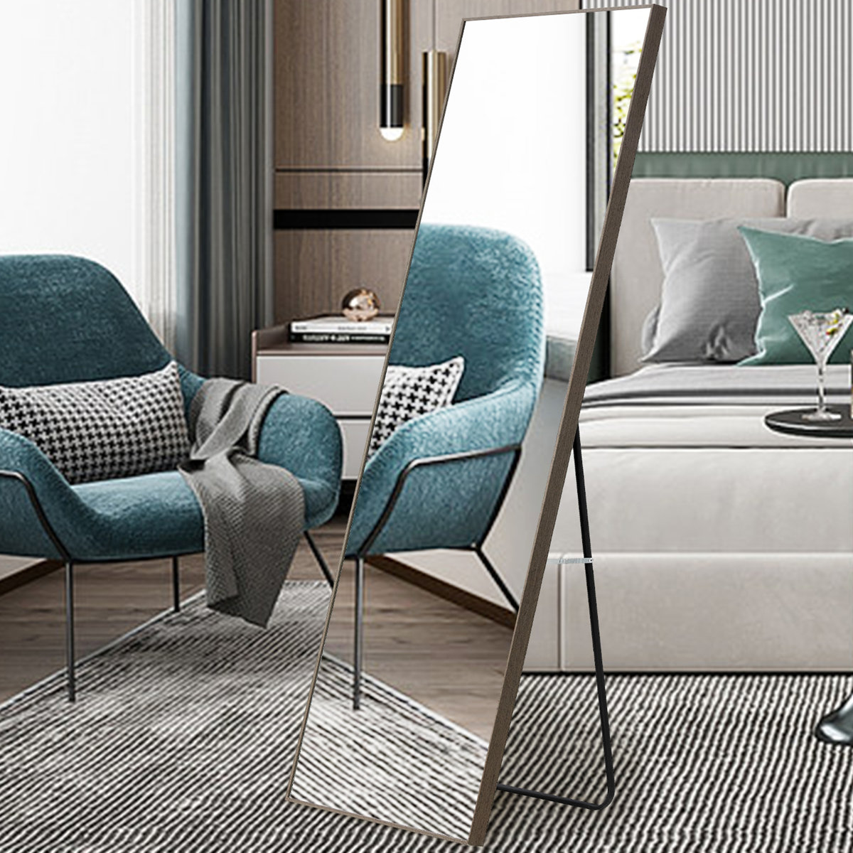 Latitude Run® Gehmlich Rectangle A must-have HD Slimming Full-length ...