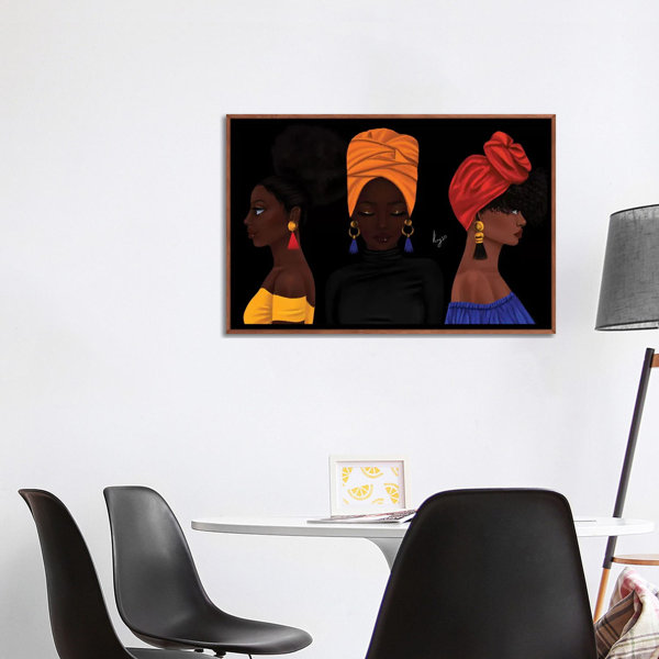 East Urban Home " Girls " by Princess Karibo | Wayfair
