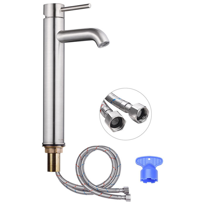 Aquaterior Single Hole Faucet Single-handle Bathroom Faucet | Wayfair