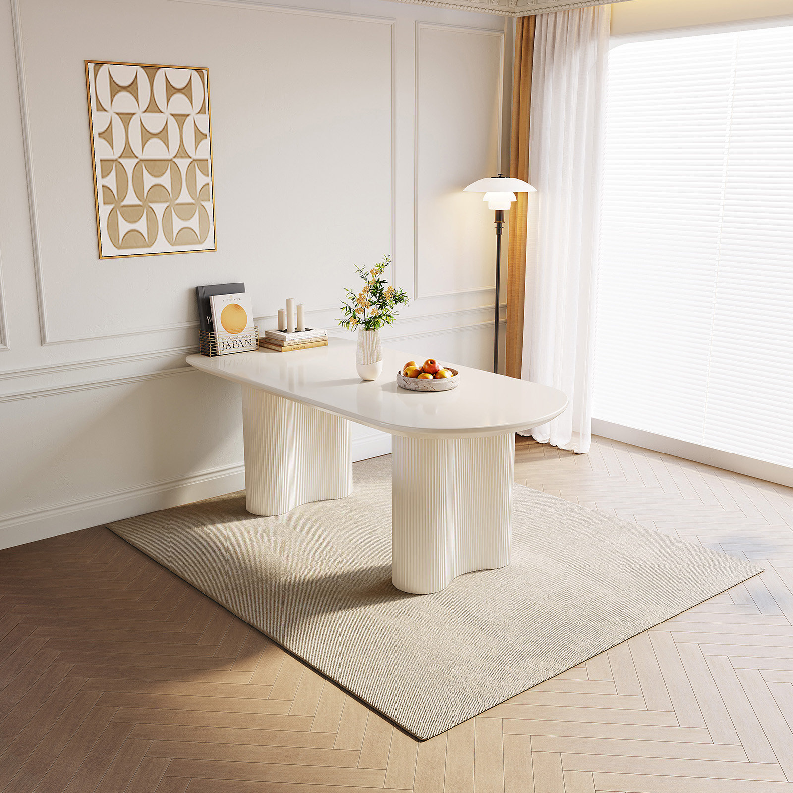 Ivy Bronx Indoor Dining Table Modern Kitchen Table & Reviews - Wayfair ...
