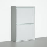 EuropeanFurniture Metal Open Multi-Compartments Trash & Recycling Bin ...