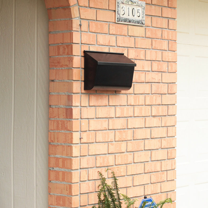 Architectural Mailboxes Woodlands Medium, Horizontal, Steel Wall ...