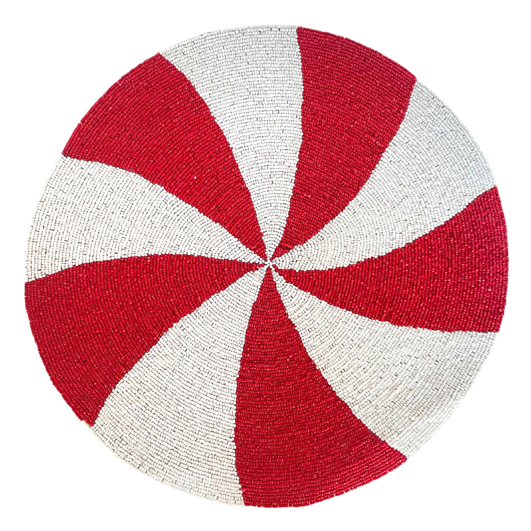 Payton James Candy Cane Placemat | Wayfair