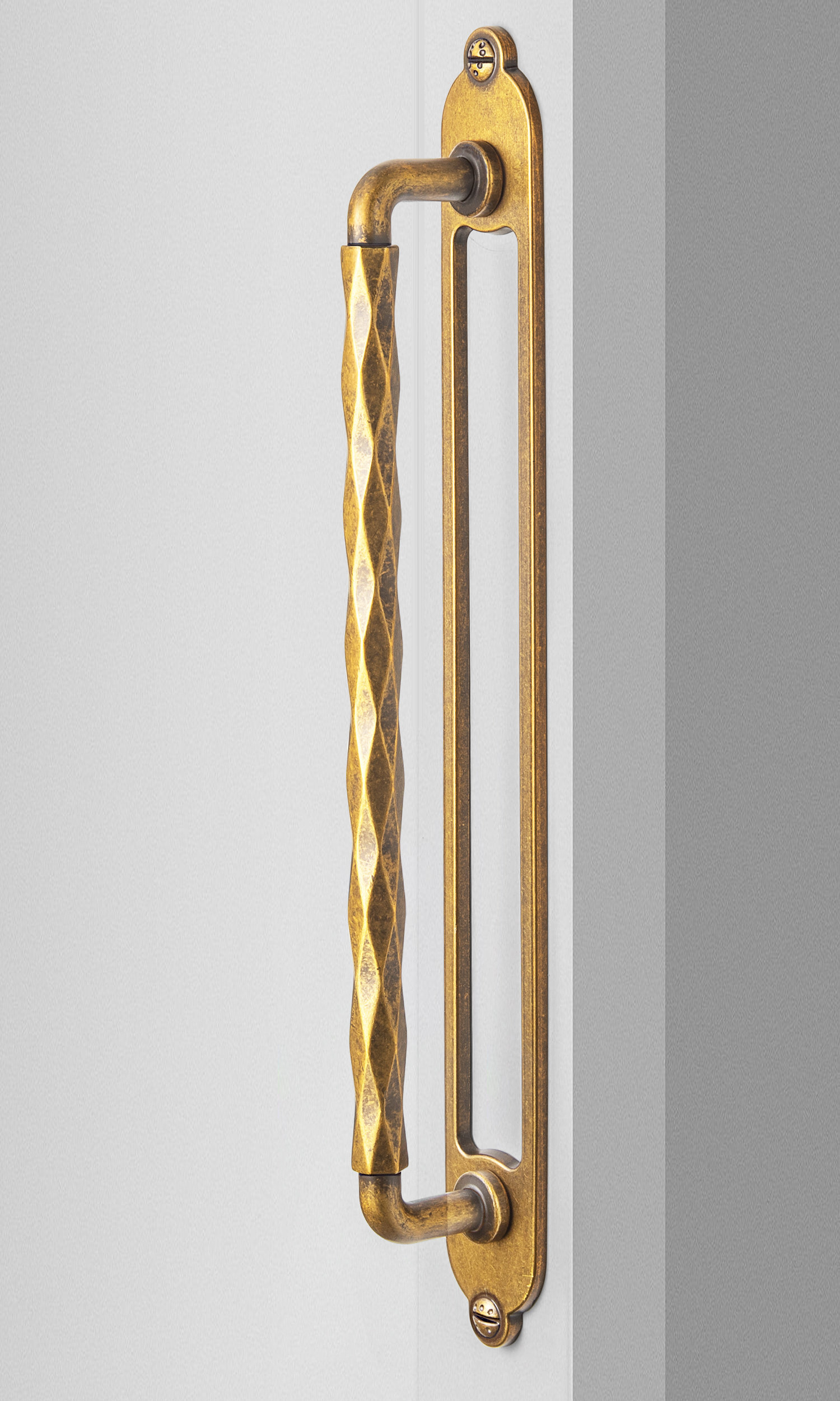 MECANS Cut-Section Design Bar Pull With Backplate-G025 | Wayfair