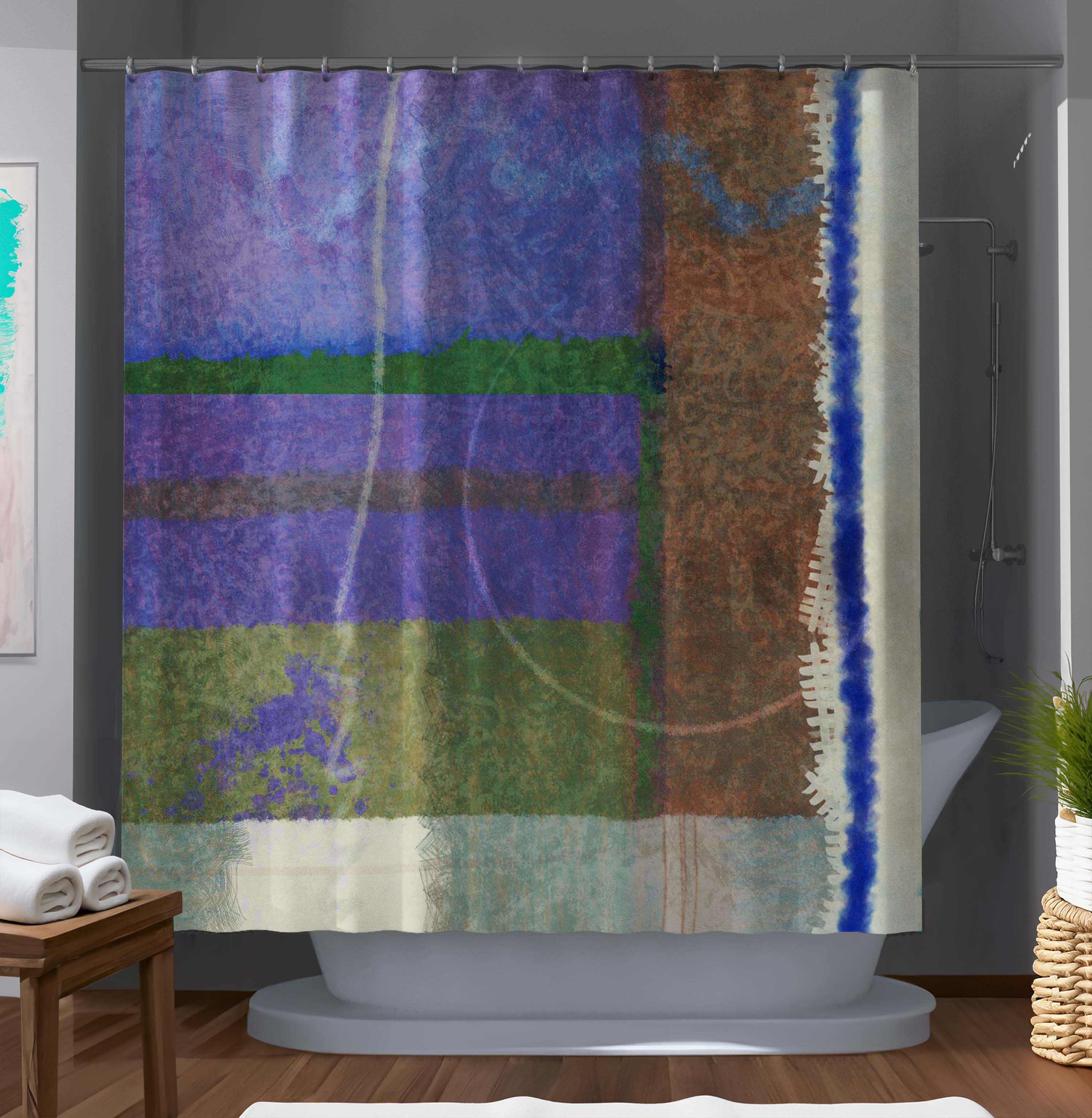 East Urban Home Exactly Invincible Shower Curtain - Wayfair Canada
