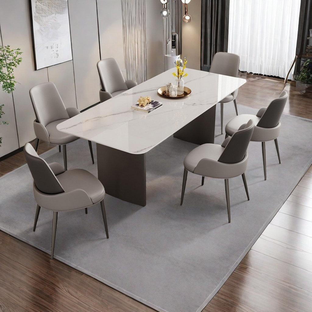 ZKuylo Italian style simple dining table set | Wayfair