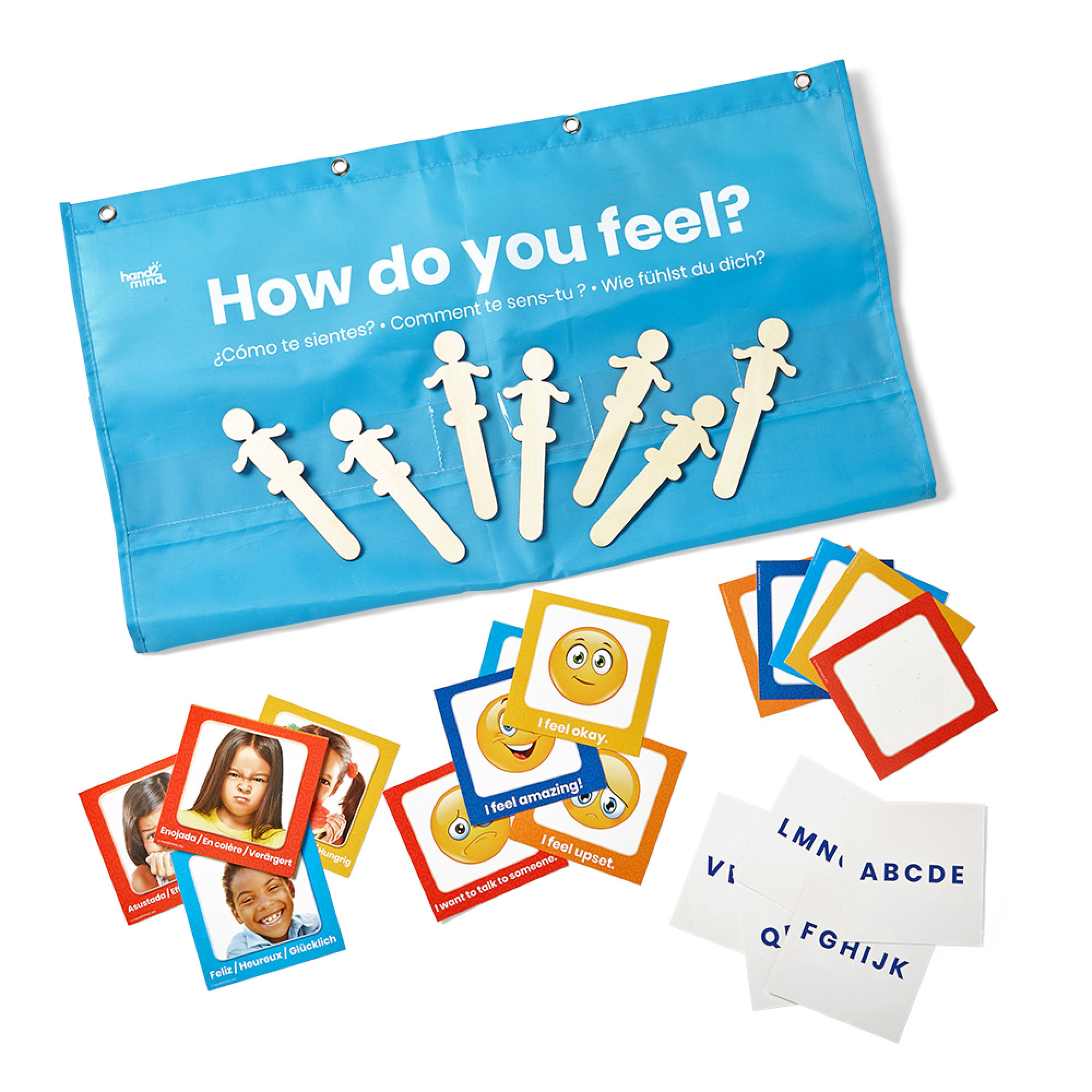 Hand2Mind Your Feelings Pocket Chart | Wayfair