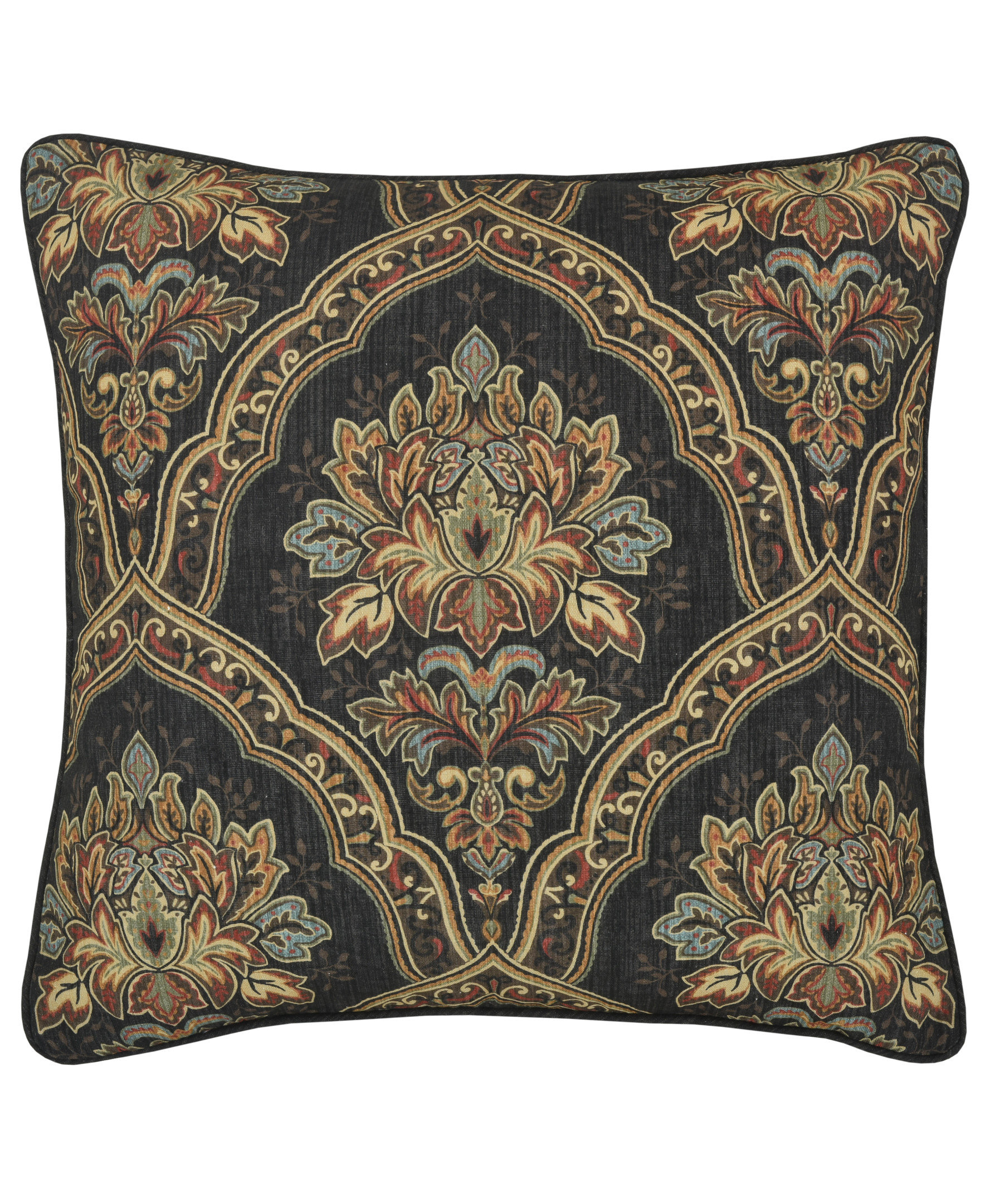 Five Queens Court Maria 20" Square Decorative Throw Pillow | Wayfair