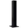 OUTDECO 18" Galvanized Steel Wall Extension Post, Black & Reviews | Wayfair