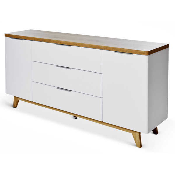 George Oliver 62.99" Wide 3 - Drawer Sideboard & Reviews | Wayfair