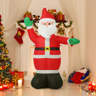 The Holiday Aisle® Inflatable Santa Claus Christmas Decoration – 6 Feet ...