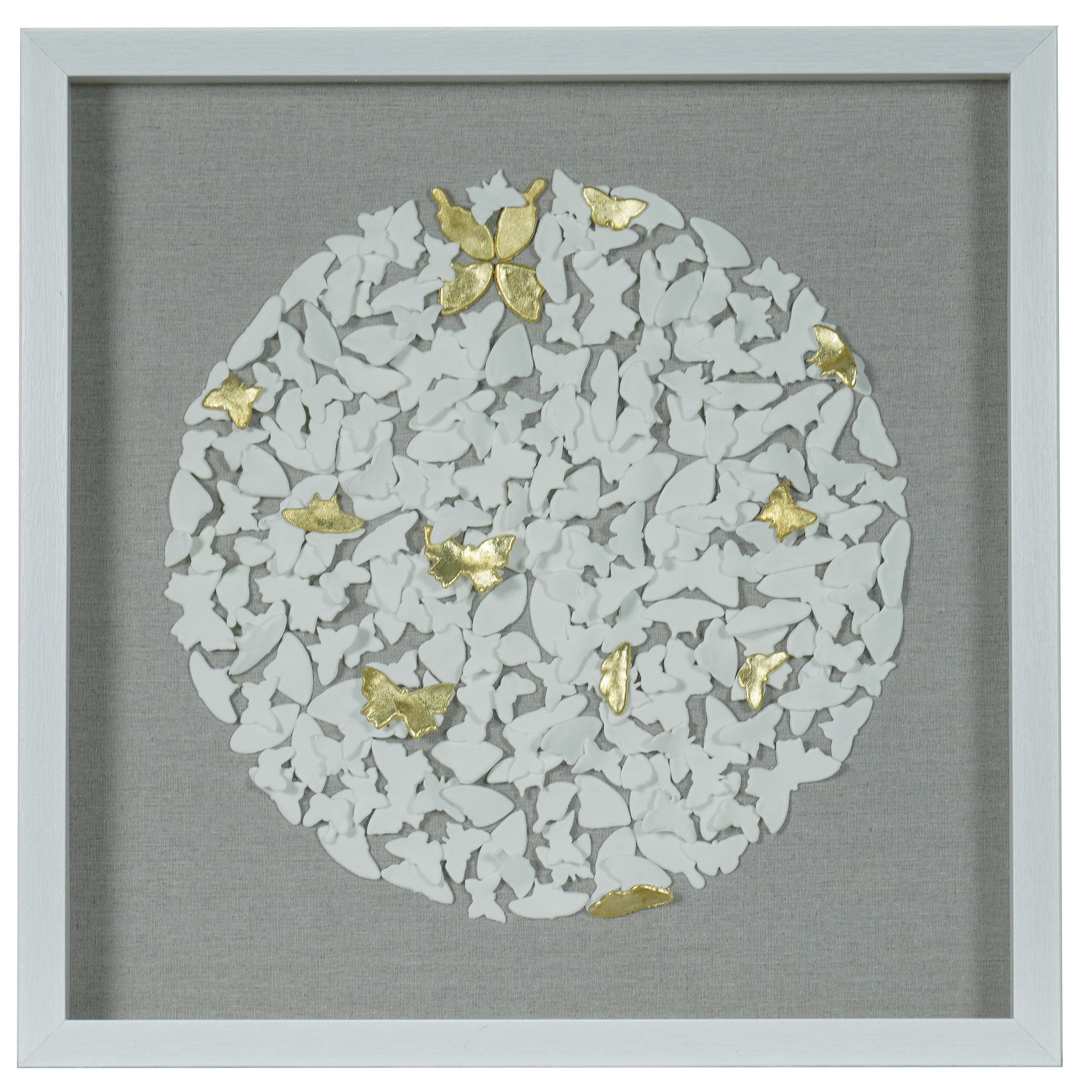 Mercer41 Clay Silhouette Shadow Box Wall Décor | Wayfair