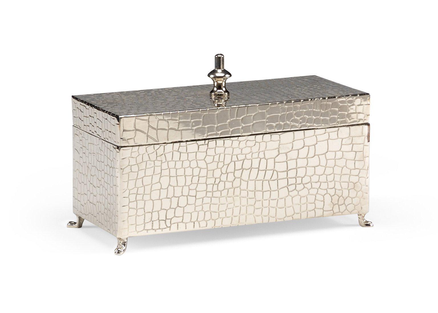 Wildwood Footed Metal Decorative Box & Reviews | Wayfair