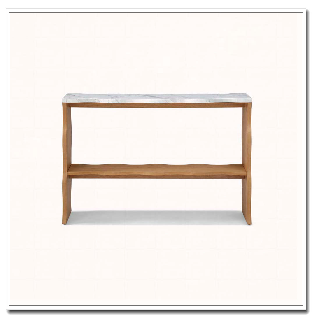 Wrought Studio Console avec tablette de rangement ouverte - Wayfair Canada
