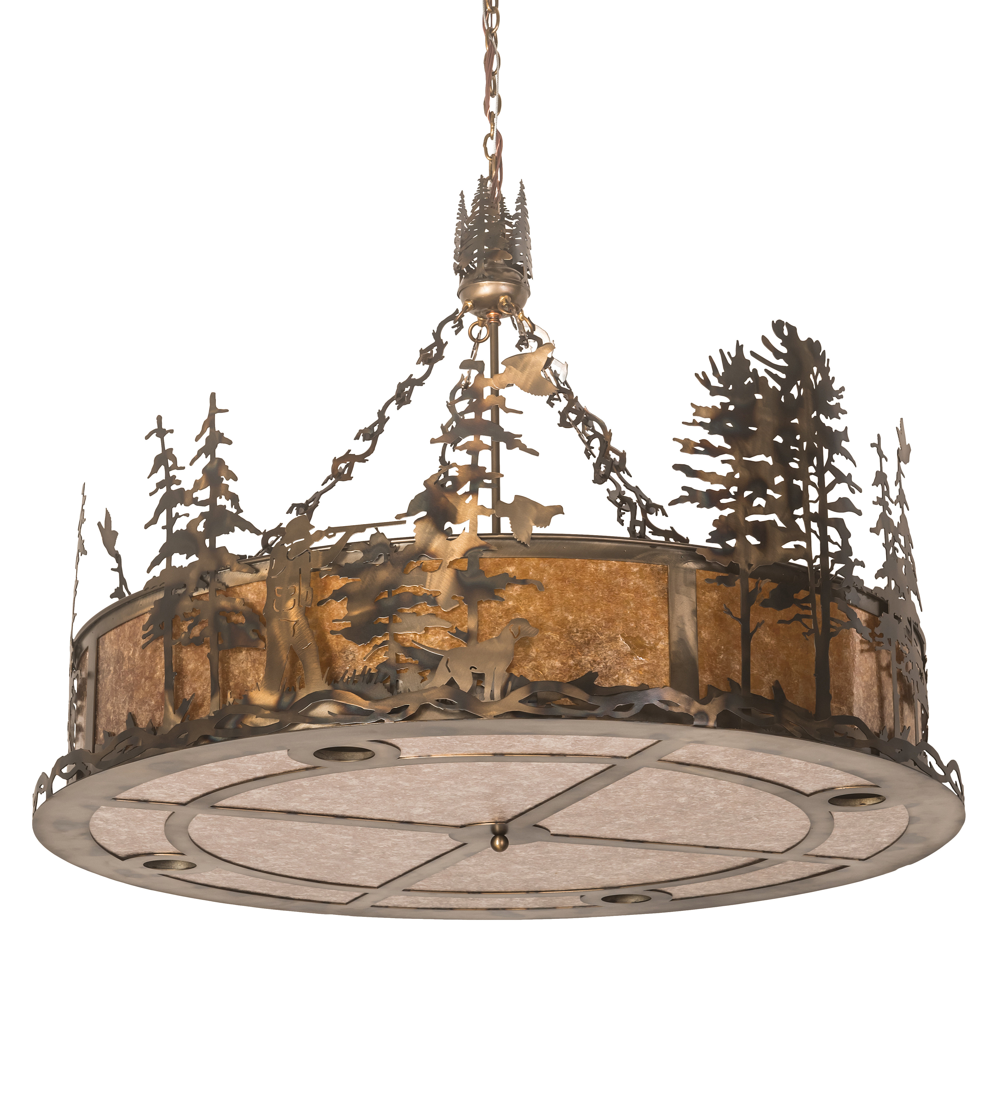 Meyda Lighting 16 - Light Unique / Statement Drum Pendant | Perigold
