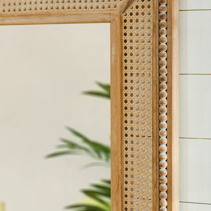 Bay Isle Home Duson Distressed Full Length Mirror | Wayfair