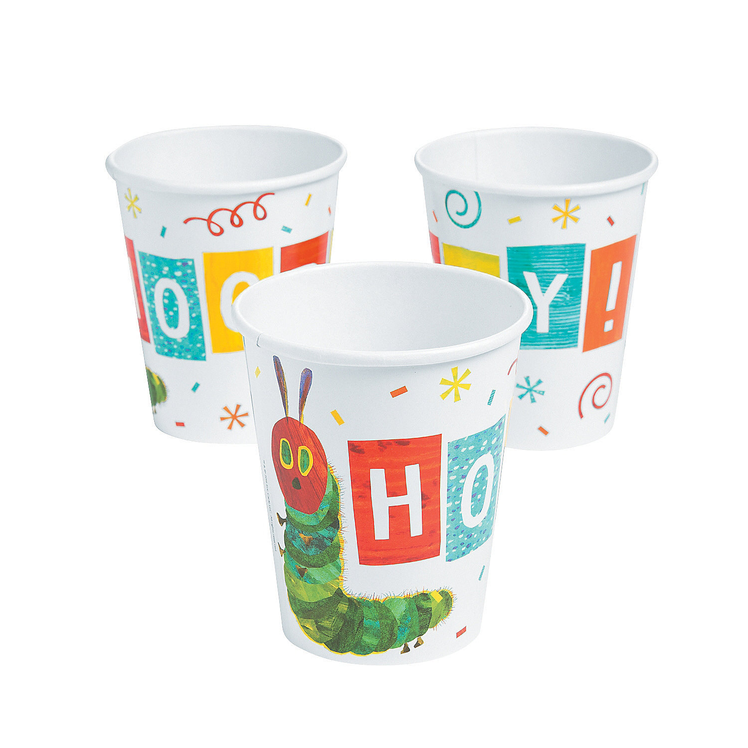Oriental Trading Company The Very Hungry Caterpillar Paper Cups - Party ...