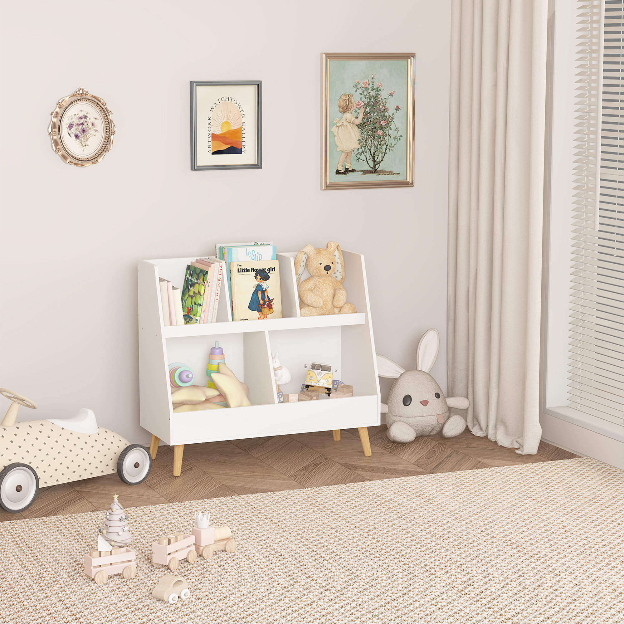 Isabelle & Max™ Bookshelf And Toy Organizer - Wayfair Canada
