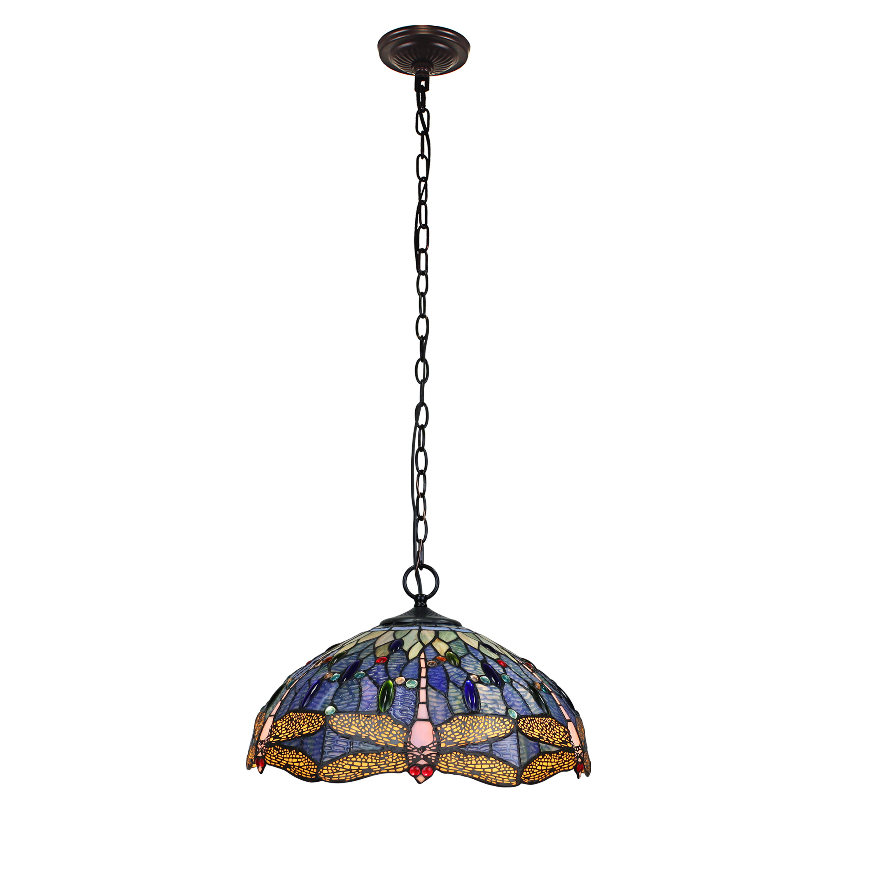 Fleur De Lis Living 3 - Light Single Bulb Pendant | Wayfair