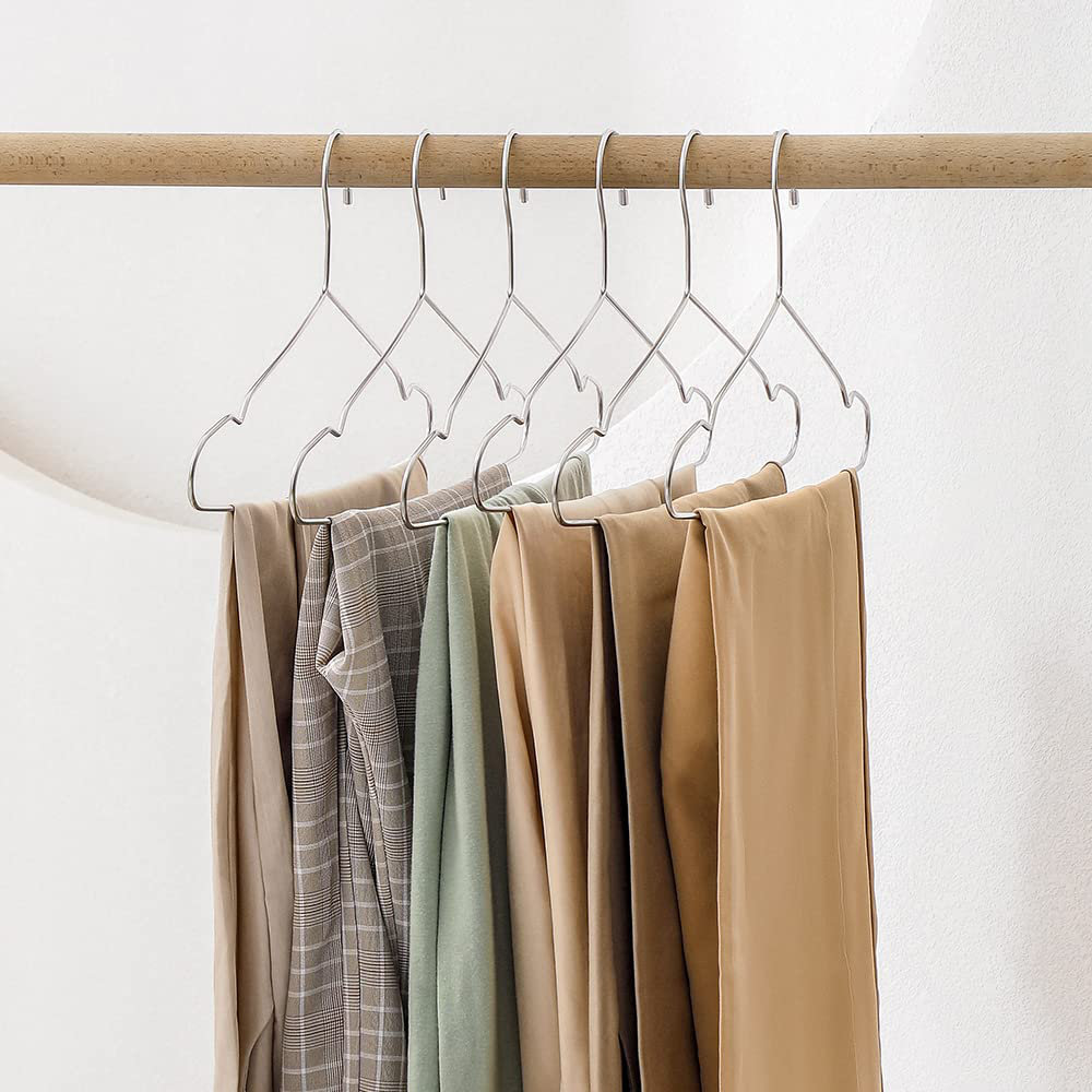 Rebrilliant Meshon Metal Non-Slip Standard Hanger for Dress/Shirt/Sweater | Wayfair