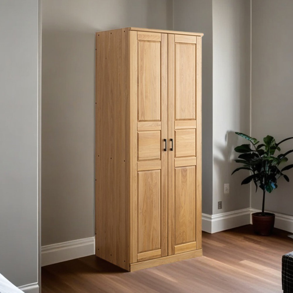 Parttlion European style pastoral style retro wardrobe | Wayfair