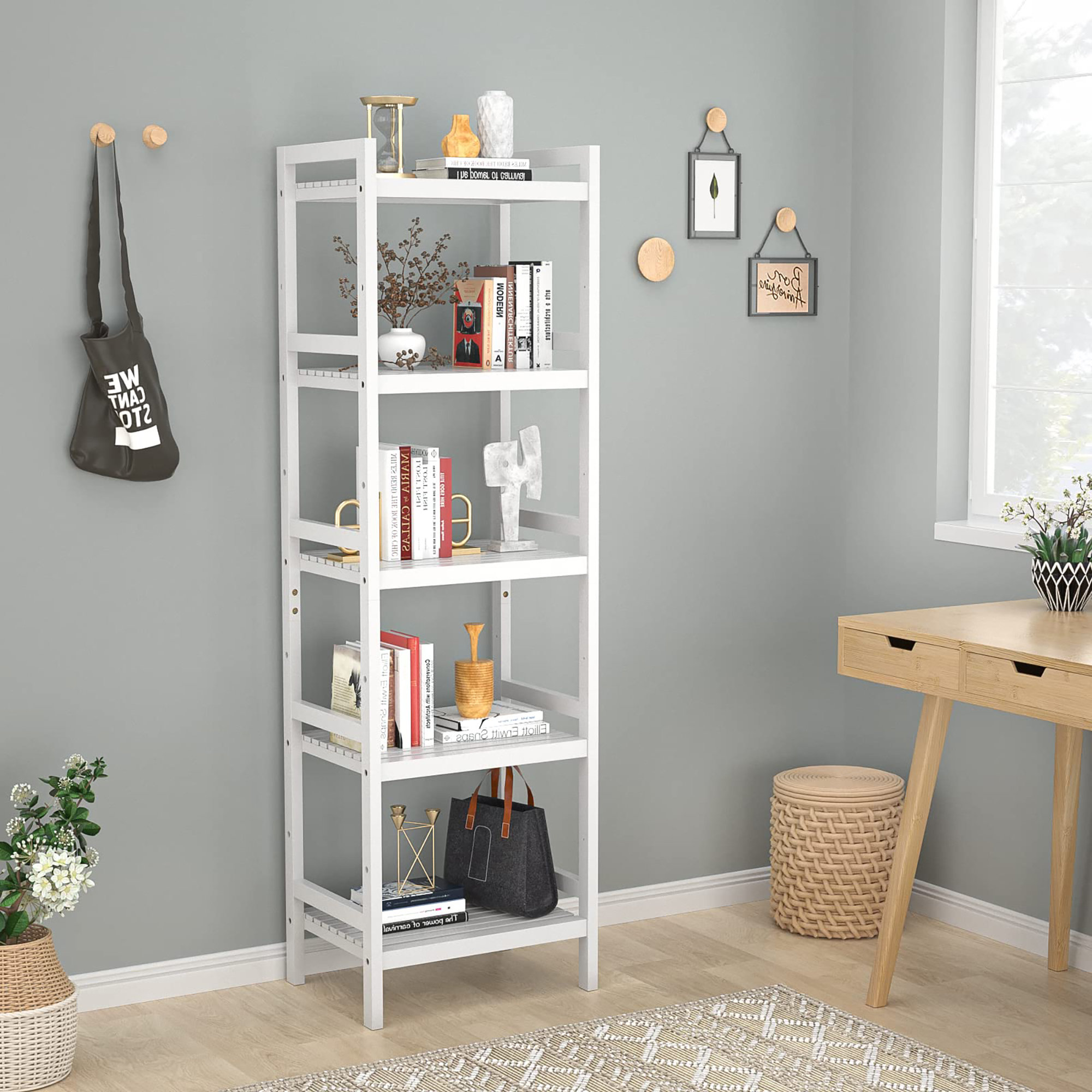 Ebern Designs Fayra Etagere Bookcase | Wayfair