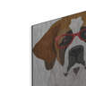 Trinx " Saint Bernard Wearing Hipster Glasses " by Furbaby Affiliates ...