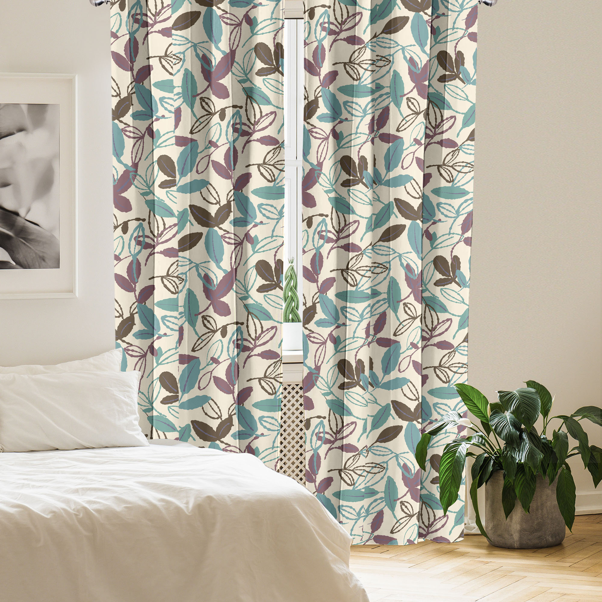 East Urban Home Sherral Microfiber Room Darkening Curtain Pair | Wayfair