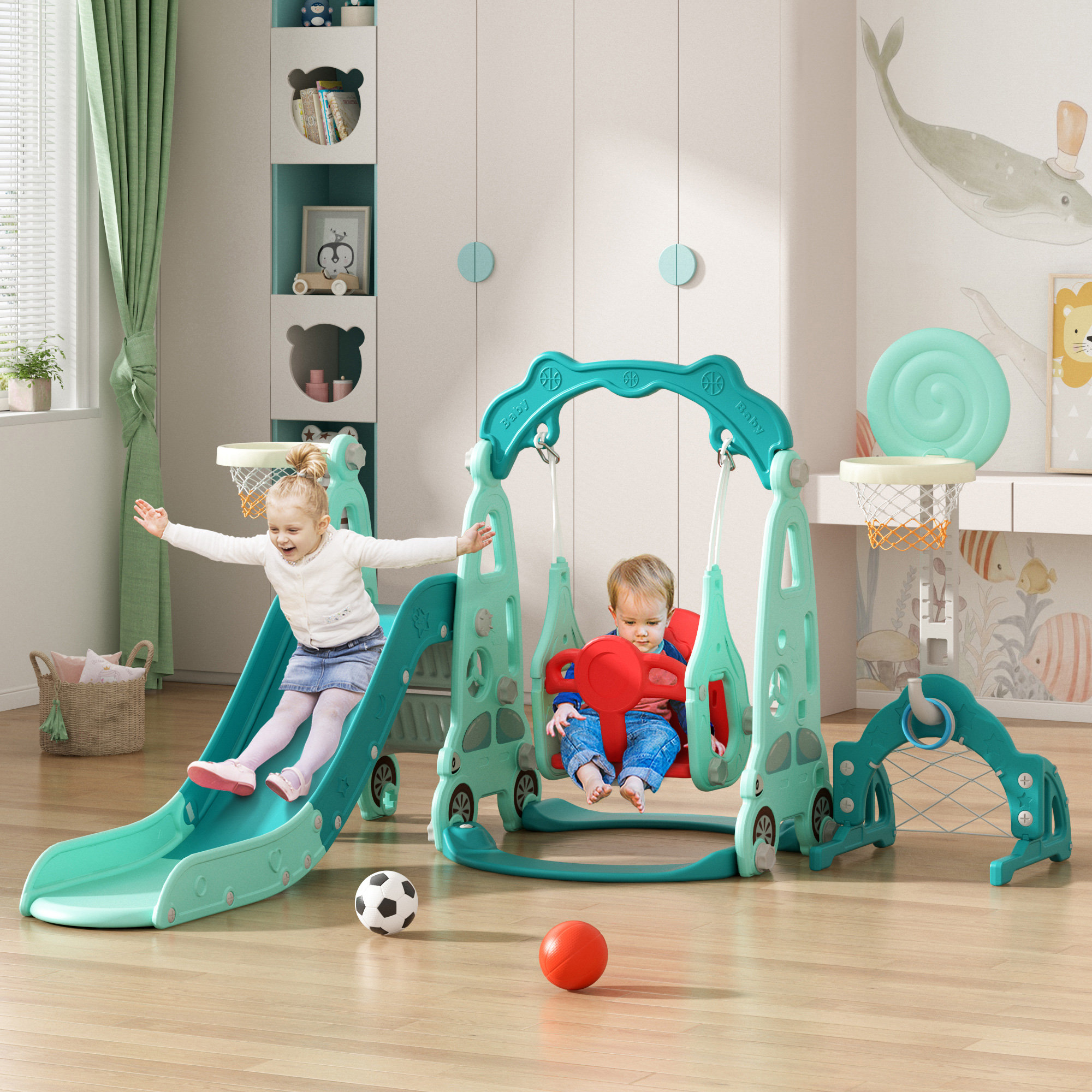 Tobbi Toddler Swing Set - Wayfair Canada