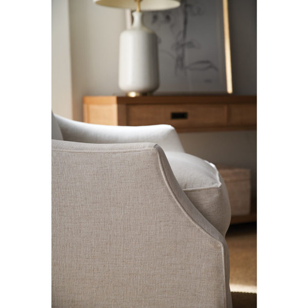 Rowe Furniture Kara 33" W Polyester Swivel Armchair | Perigold