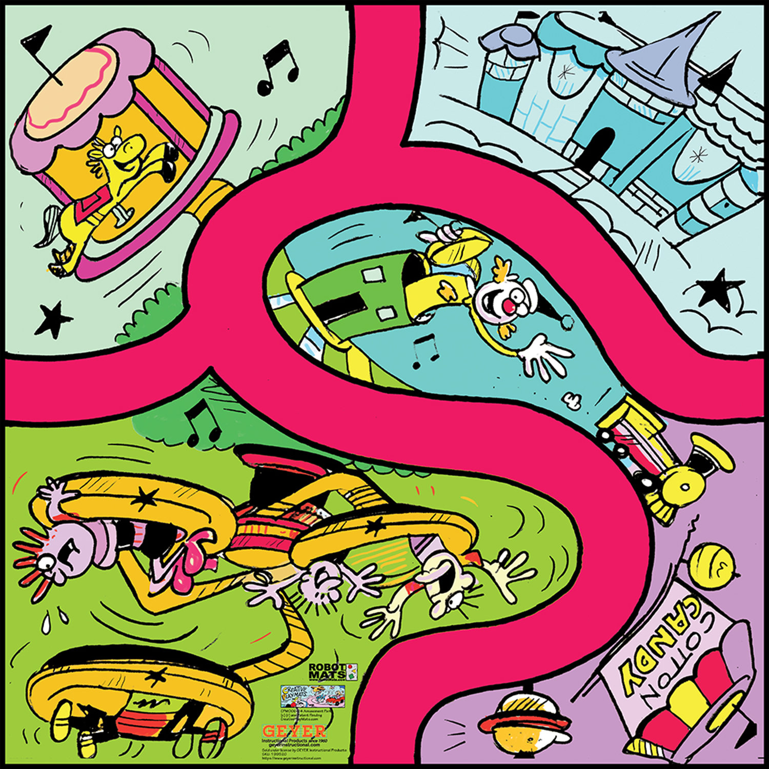 Geyer Instructional Products Robotics, Creative, Amusement Park Vinyl ...