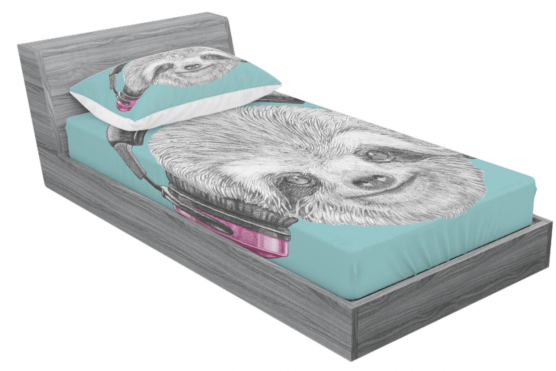 Ambesonne Sloth Sheet Set | Wayfair