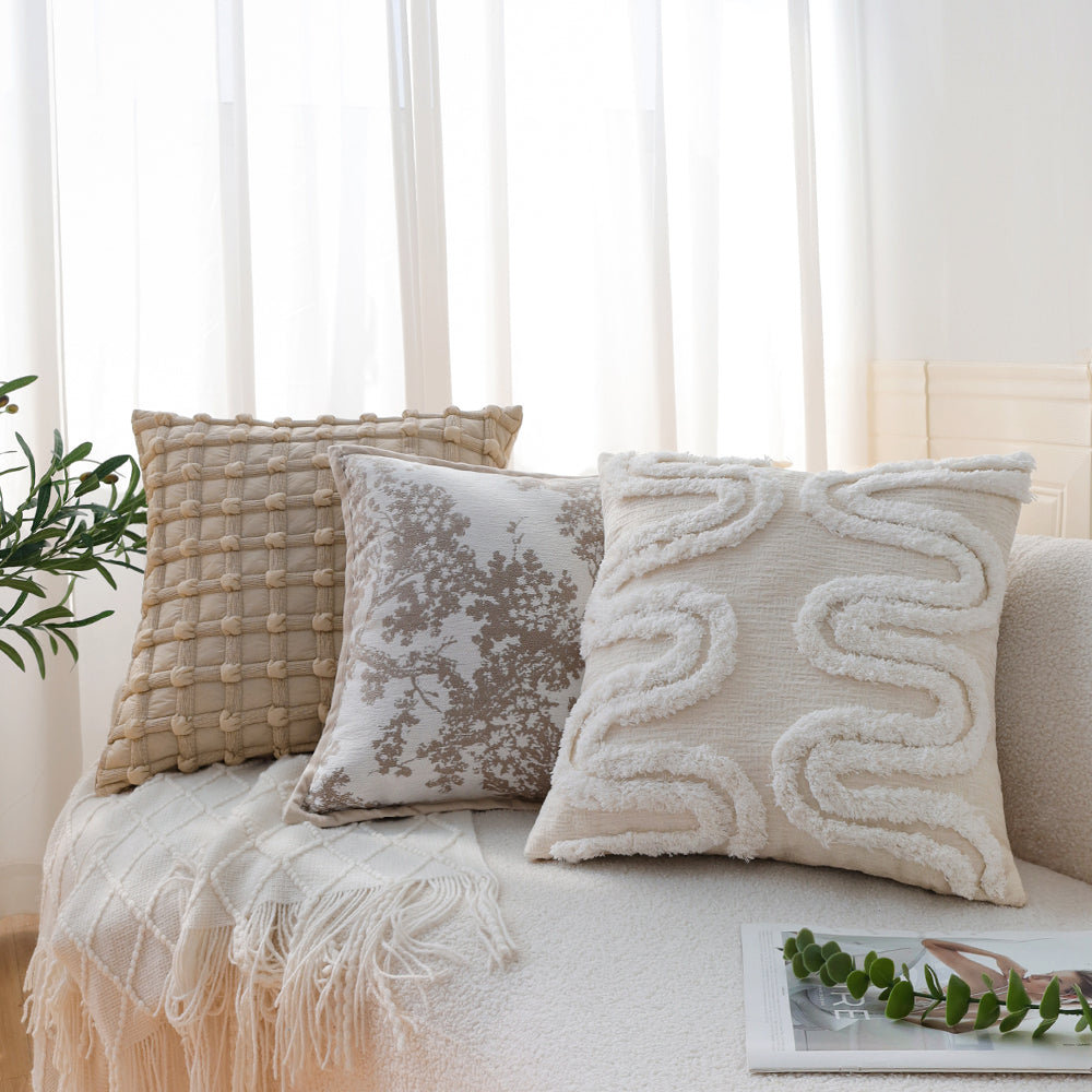 Beauty Acrylic (With Inserts) 3 different mixed styles throw pillow set ...