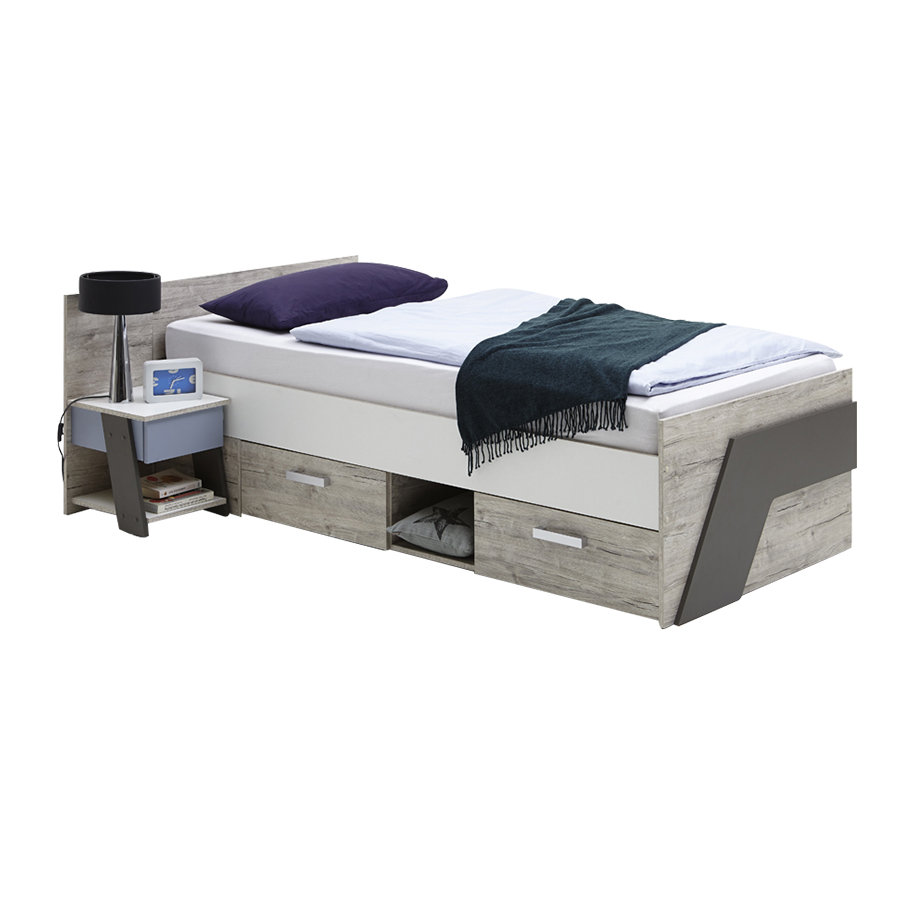 Latitude Run Cothran European Single Bed Frame | Wayfair.co.uk