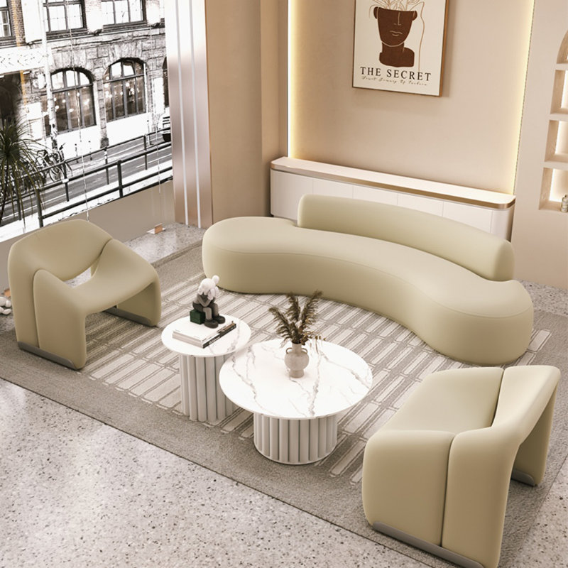 Lifton Modern Green Table And Chair Combination 5 - Piece Living Room ...