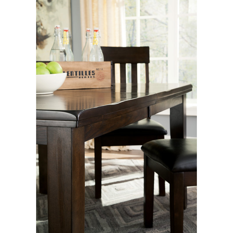 Red Barrel Studio® Bartons Bluff Extendable Dining Table & Reviews ...