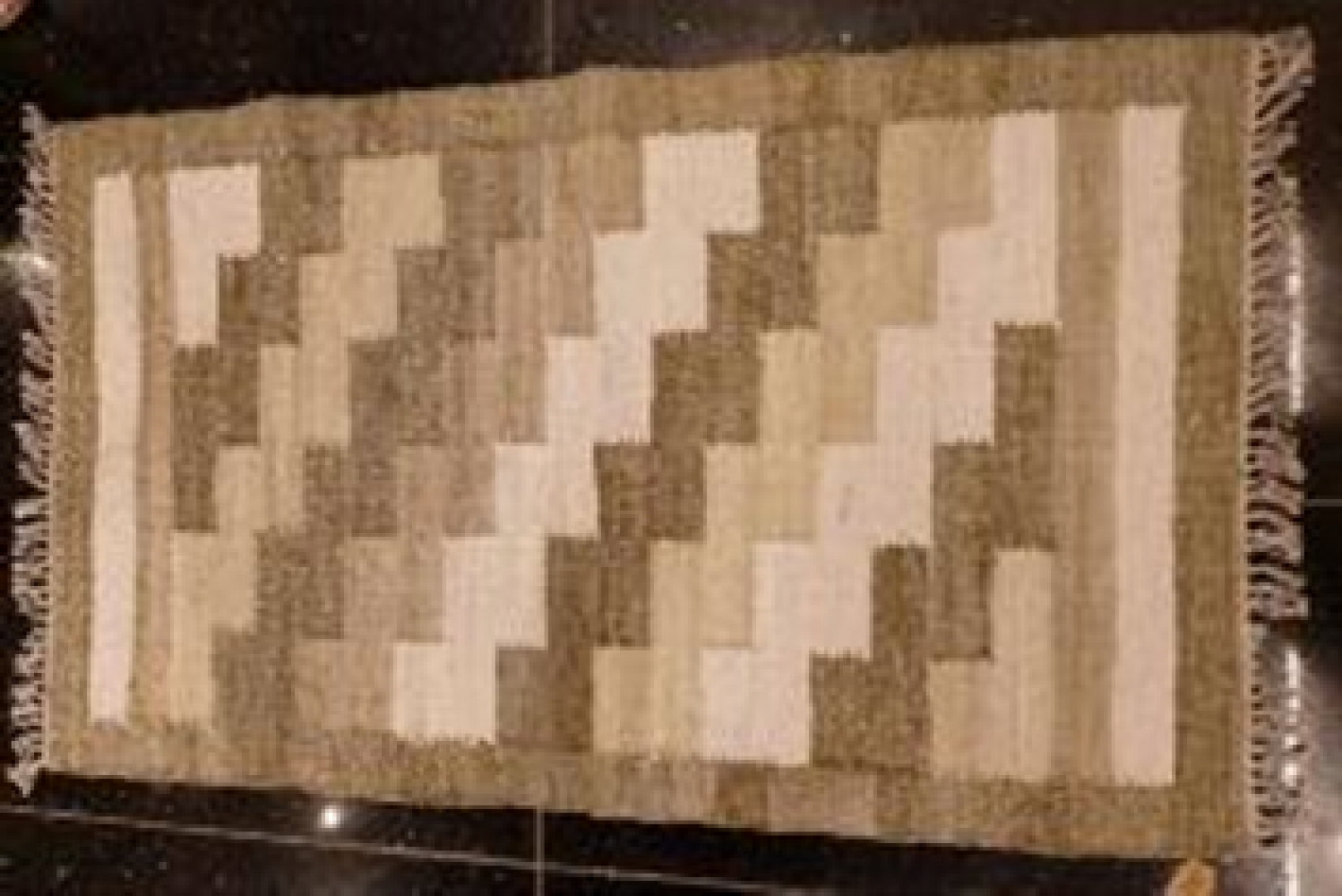 Gracie Oaks Textured Plank Pattern Area Rug | Wayfair